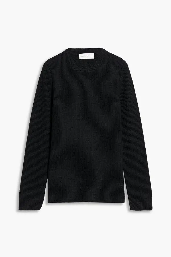 Veronica De Piante Chloe Waffle-knit Wool Sweater