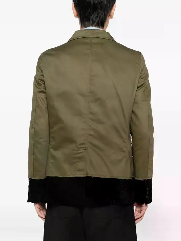 Comme Des Garçons Layered Blazer