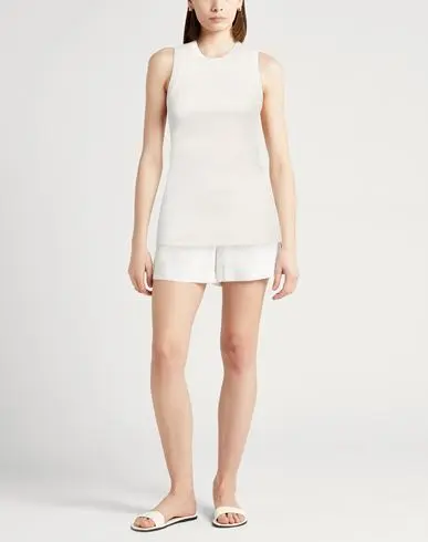 JIL SANDER Silk Top - White