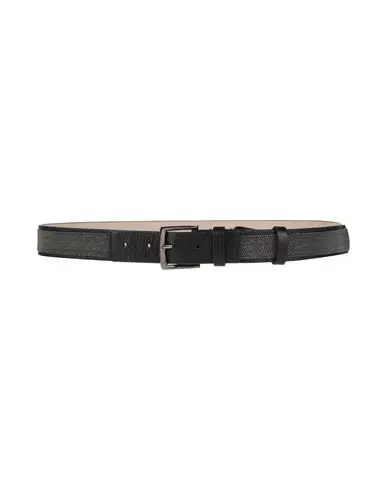Brunello Cucinelli Leather Belt With Appliqués - Black