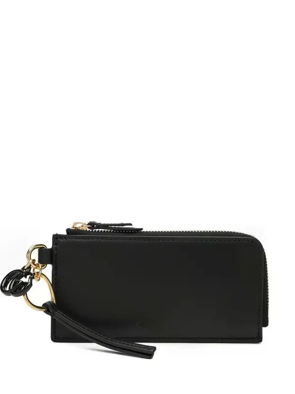 Gucci Sweetbread Zip Card Holder - Black