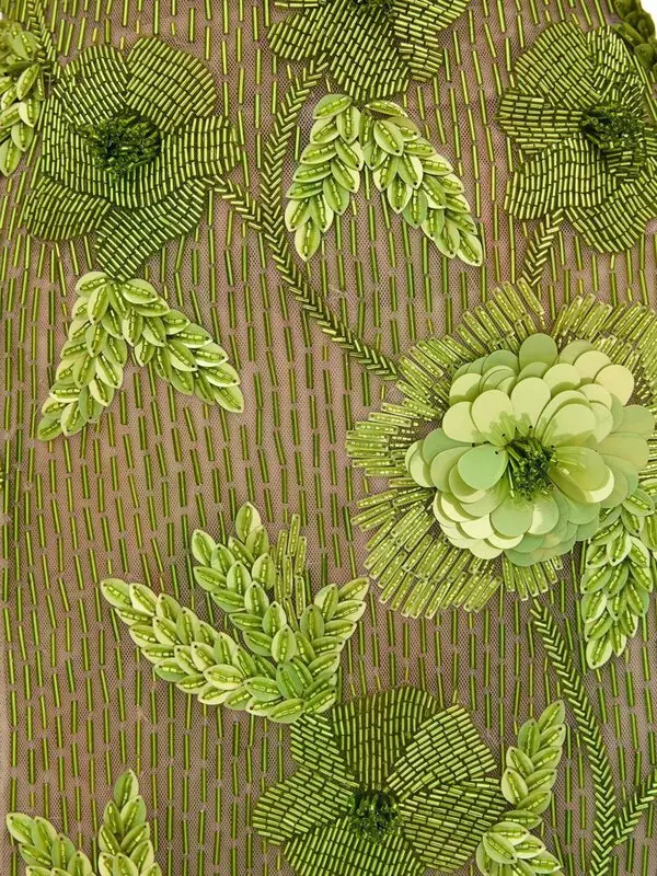 Rachel Gilbert Pierre Mini Dress - Green | Editorialist
