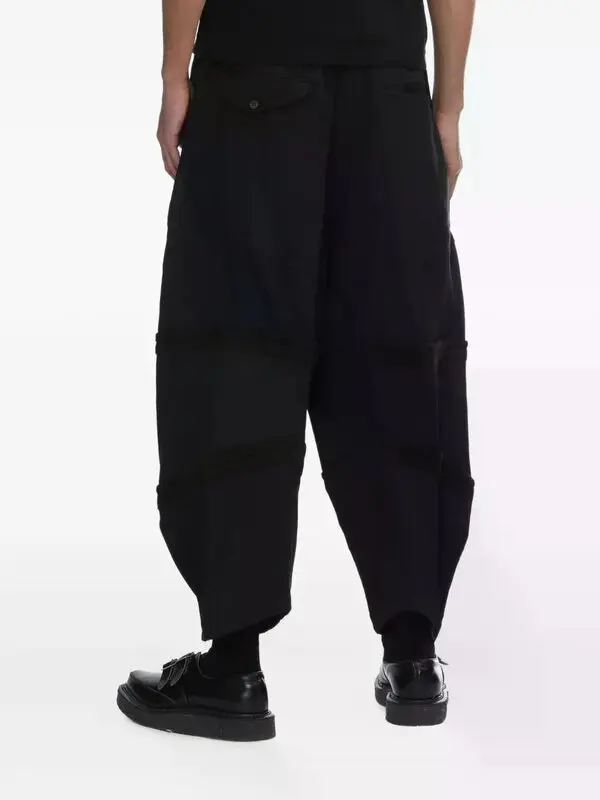 BLACK COMME DES GARÇONS Elasticated Waist Trousers