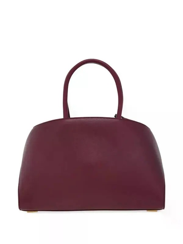 FERRAGAMO Medium Hug Leather Tote - Red