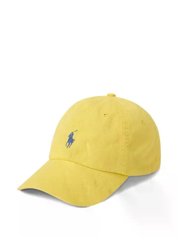 Polo Ralph Lauren Logo-embroidered Baseball Cap - Yellow
