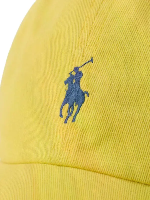 Polo Ralph Lauren Logo-embroidered Baseball Cap - Yellow