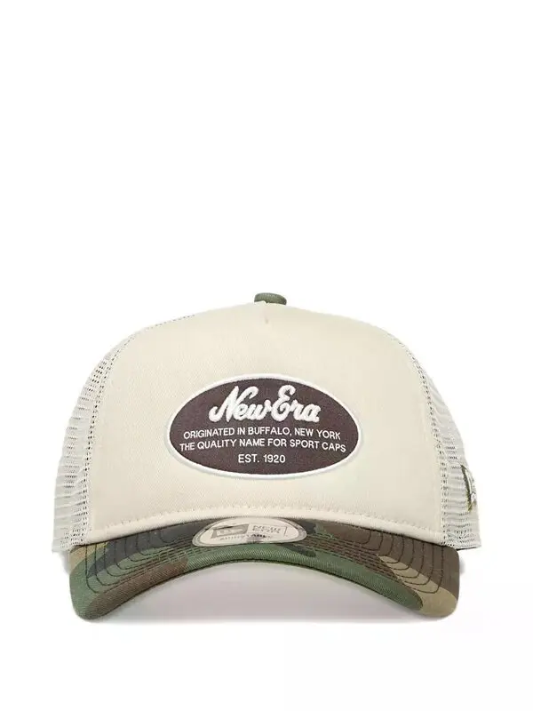 New Era Oval Patch-logo Baseball Cap - Neutrals