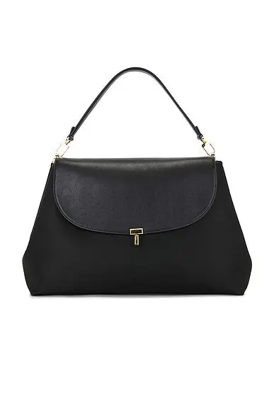 TOTEME T-lock Nylon Satchel Bag