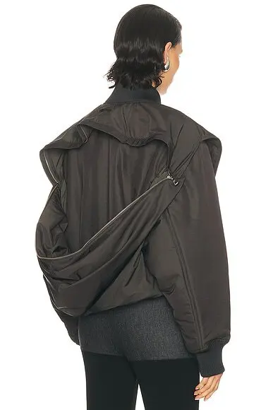 JEAN PAUL GAULTIER Hidden Hood Bomber Jacket