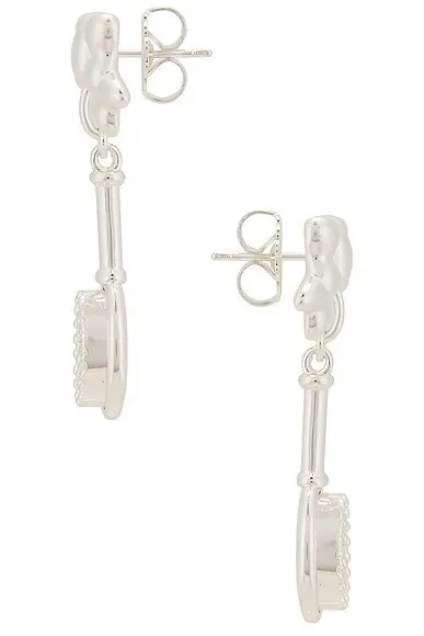 Sandy Liang Hairbrush Earrings
