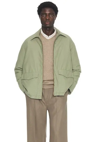THE ROW Justo Zip-up Jacket