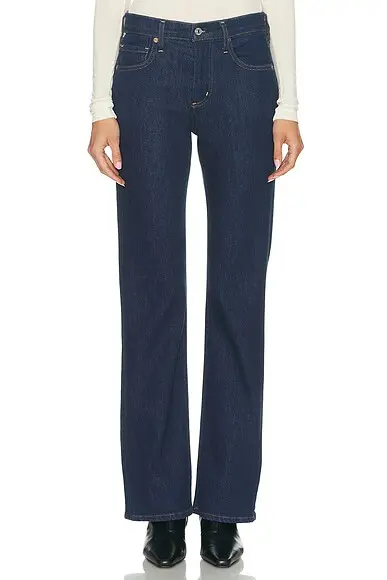Citizens Of Humanity Genova Cashmere Low Rise Boot Jeans - Sennett