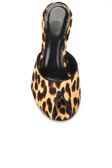 JUDE Date Mule - Leopard