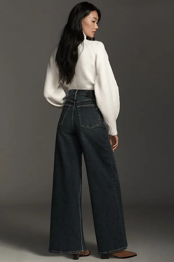 Rag & Bone Sofie High-rise Wide-leg Jeans
