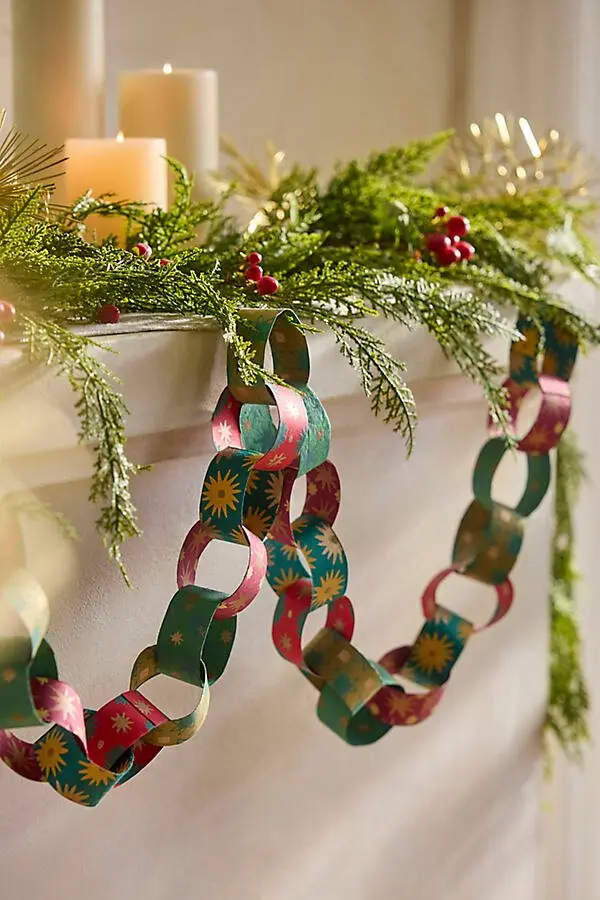 TERRAIN Pink And Paper Chain Kit - Red