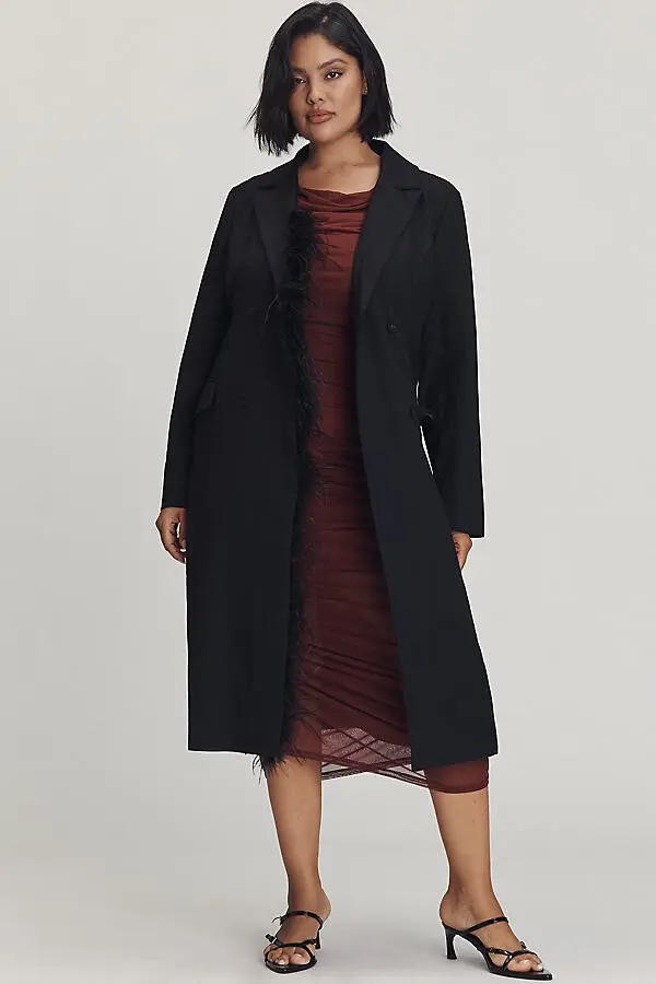 HUTCH Vivienne Double-breasted Coat Jacket