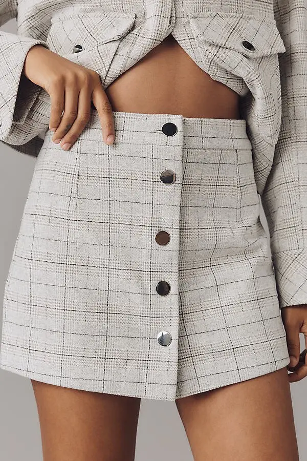 Maeve Plaid Skort