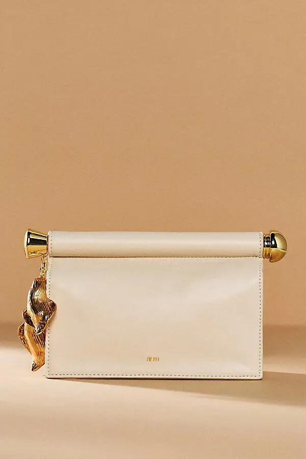 Jw Pei Holly Metal Pendant Clutch
