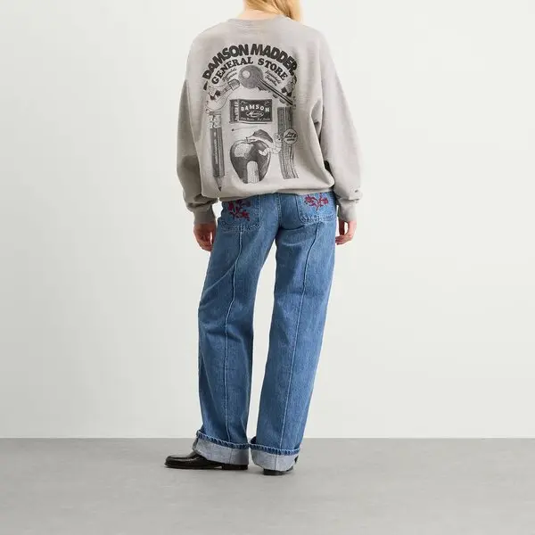 DAMSON MADDER General Store Sweatshirt With Vintage Graphics