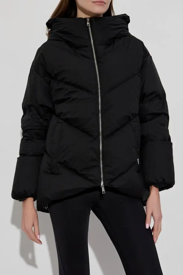 Add Down Padded Quilted Jacket - Black