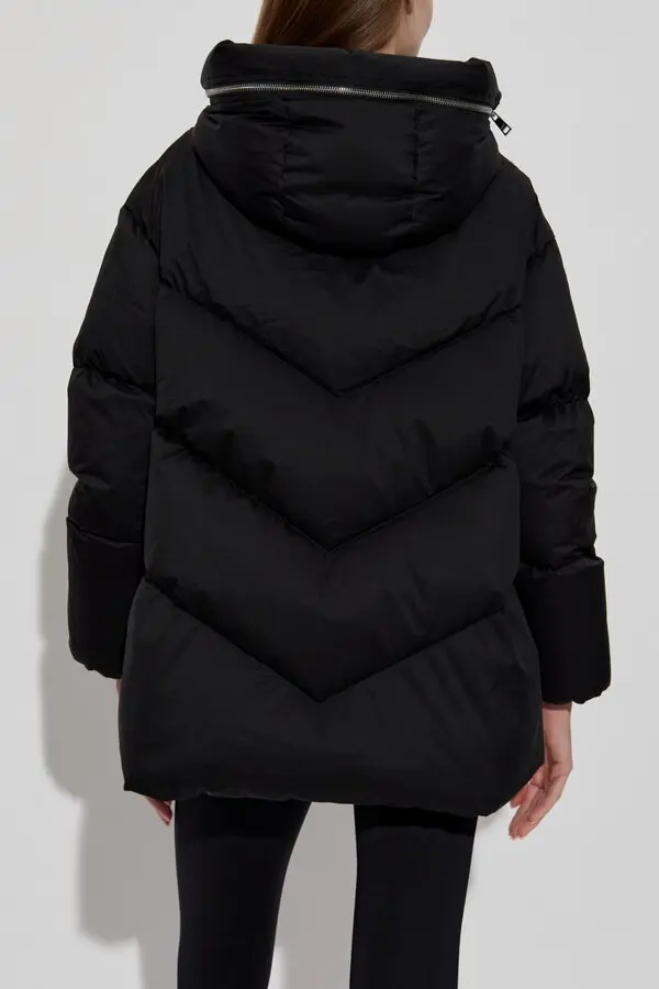 Add Down Padded Quilted Jacket - Black