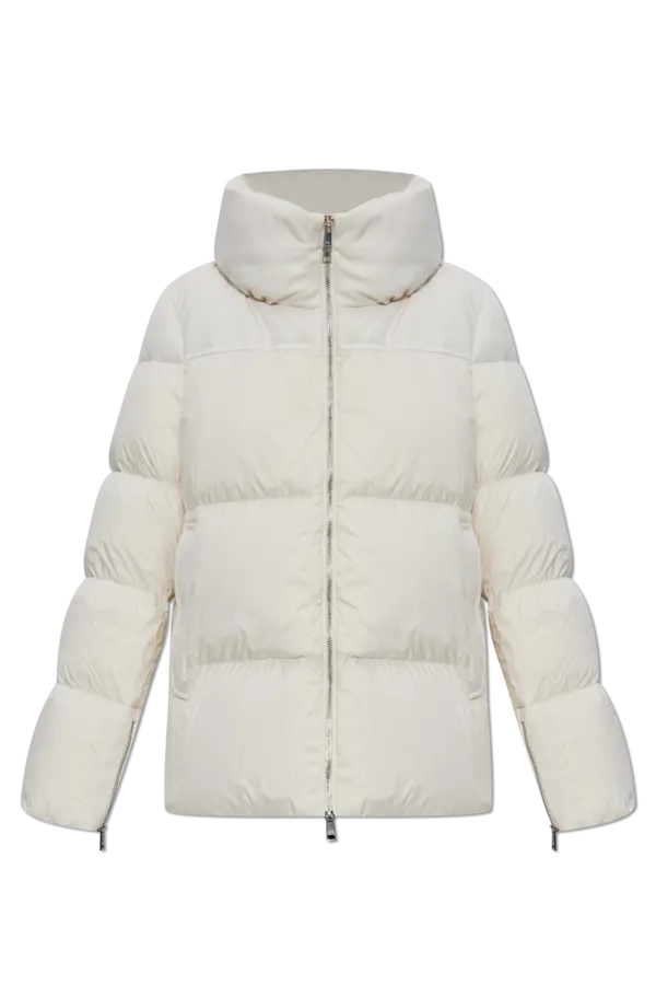 Add Oversized Down Jacket - Cream