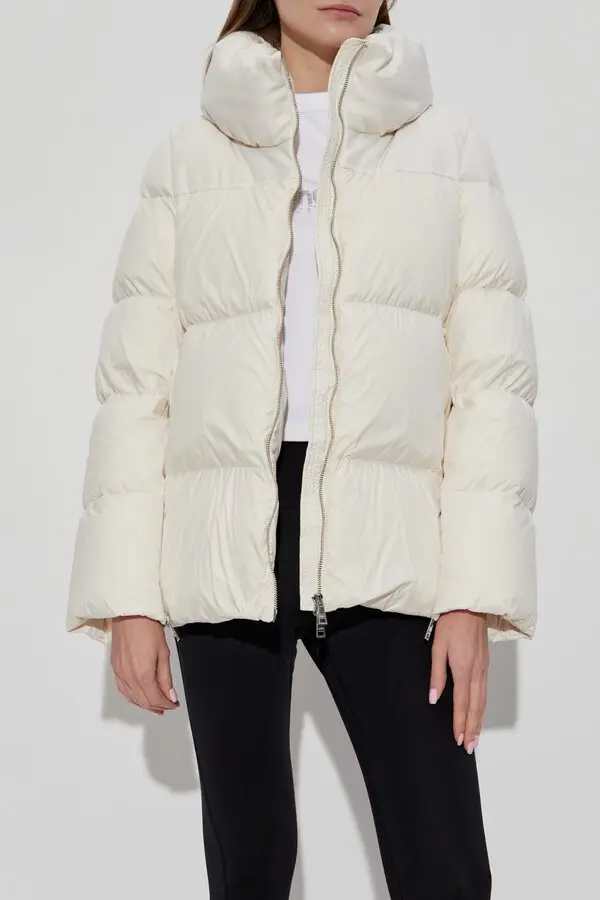 Add Oversized Down Jacket - Cream
