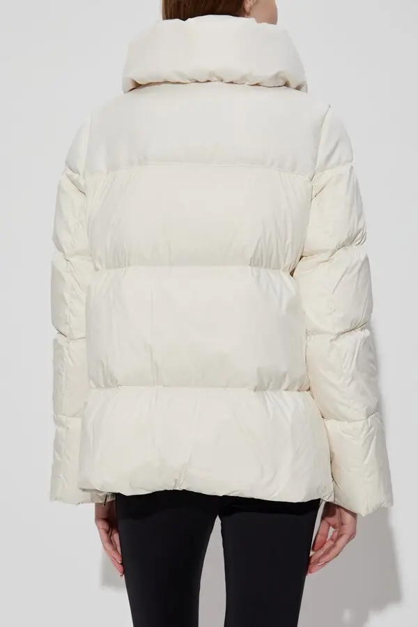 Add Oversized Down Jacket - Cream