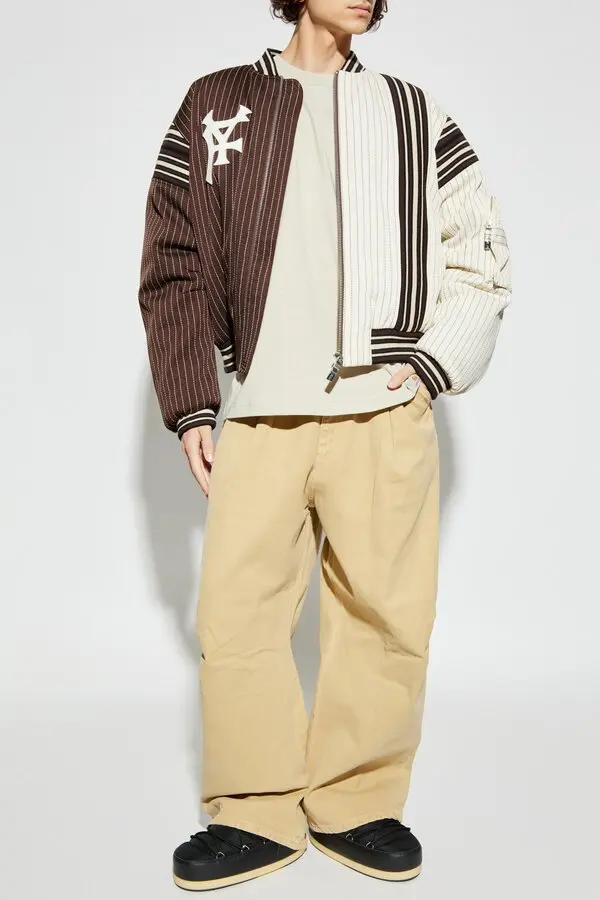PDF Insulated Bomber Jacket - Cream