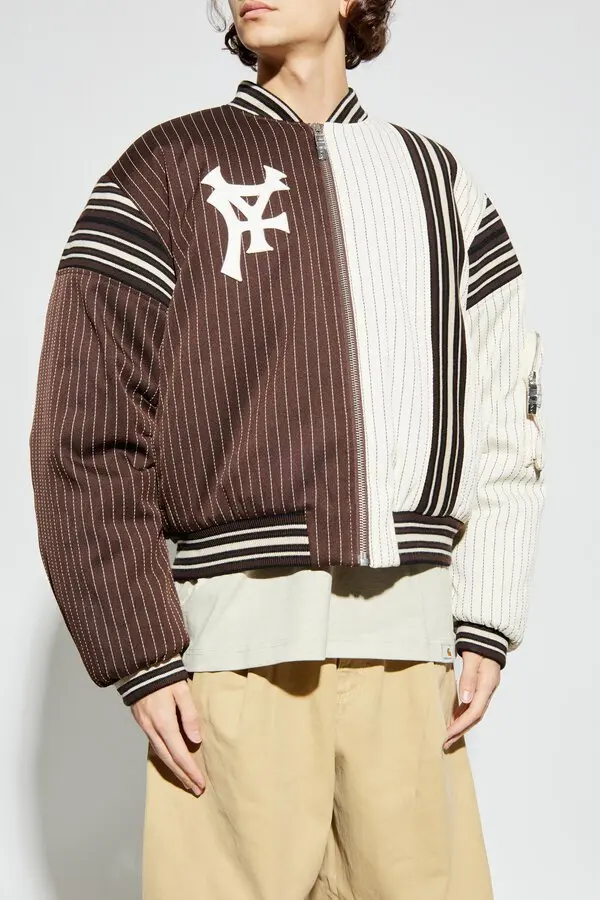 PDF Insulated Bomber Jacket - Cream