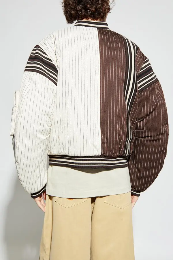 PDF Insulated Bomber Jacket - Cream