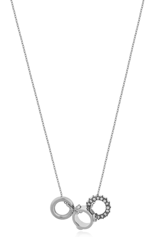 Tory Burch Necklace And Earrings Set - Silver