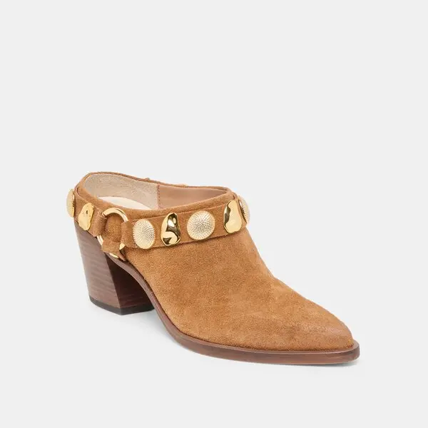 DOLCEVITA Kanyon Suede Heeled Mules