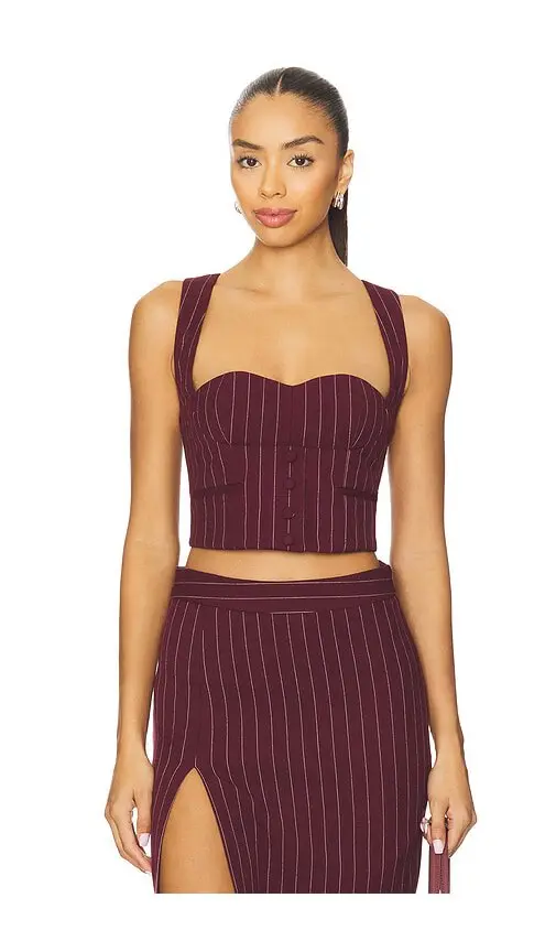 Retrofete Monet Waistcoat - Port