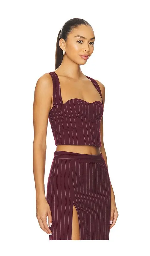Retrofete Monet Waistcoat - Port
