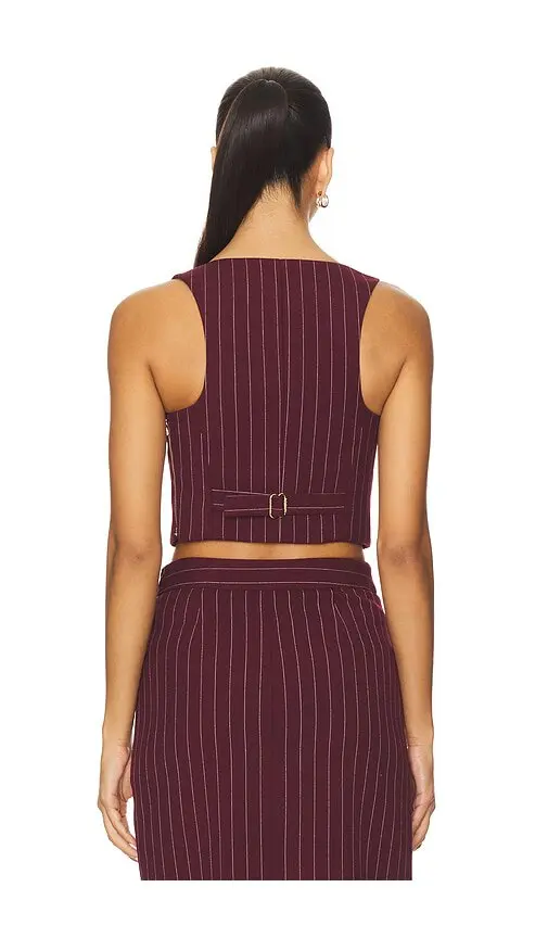 Retrofete Monet Waistcoat - Port