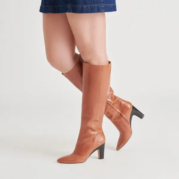 DOLCEVITA Leather Knee-high Boots