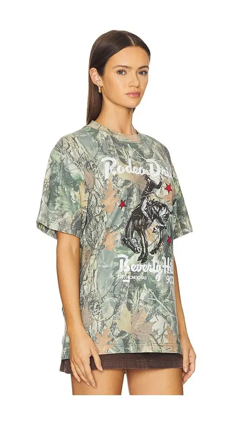 GOTHICMOCHAS Rodeo Drive Camouflage Print T-shirt
