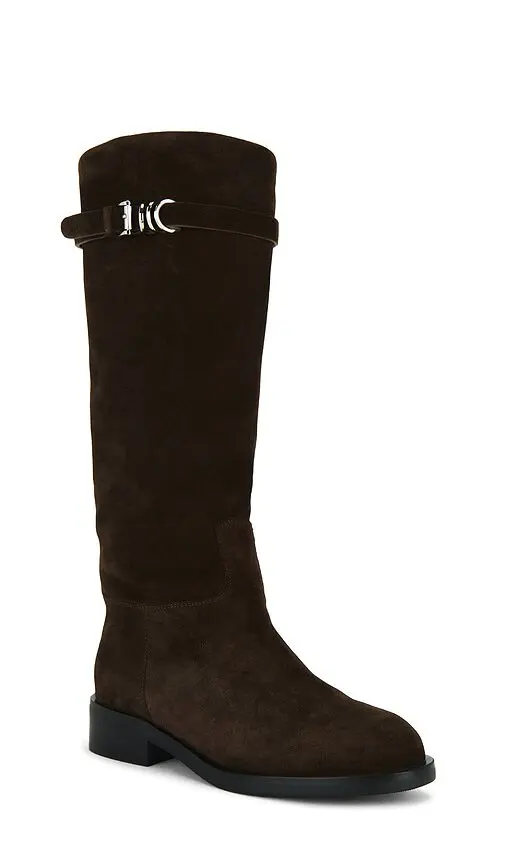 BLACK SUEDE STUDIO Ashley Knee High Boots