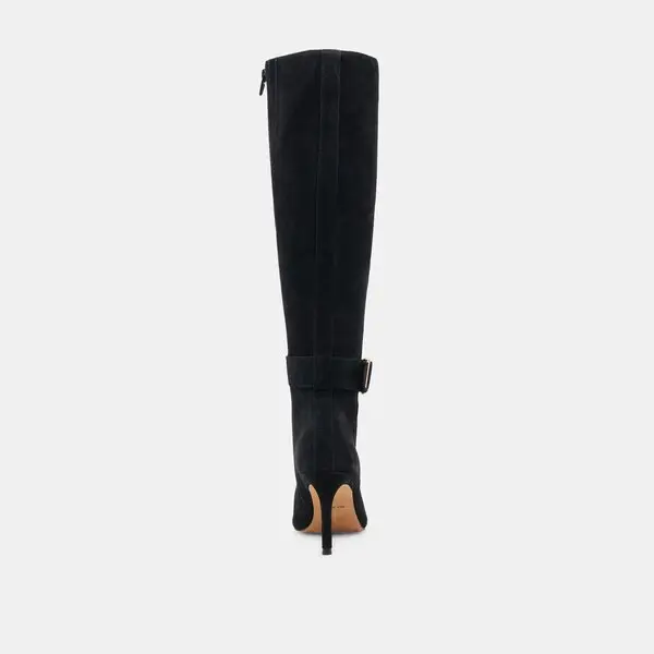 DOLCEVITA Kinzy Knee High Boots - Onyx Suede