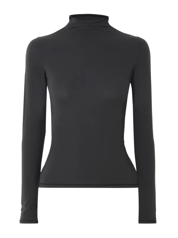 SKIMS Stretch-jersey Turtleneck Top