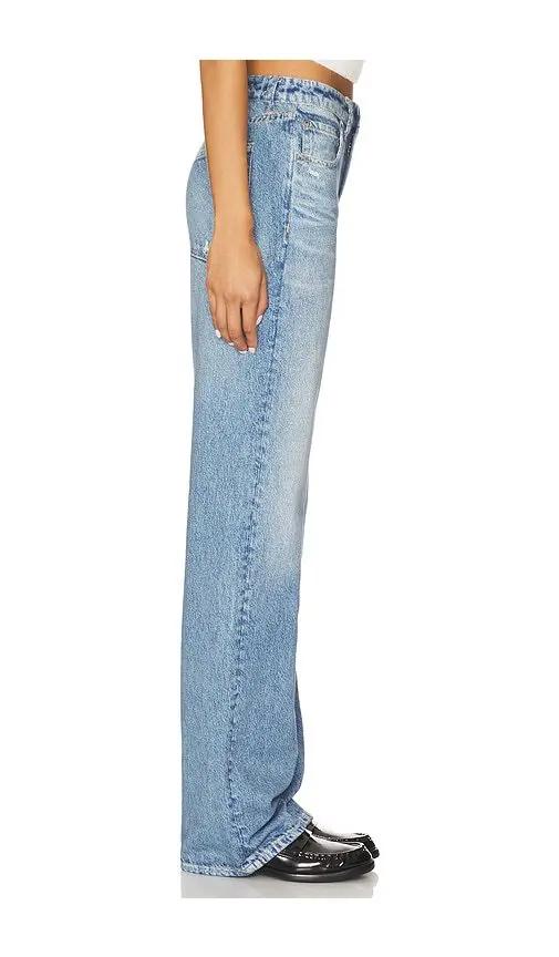 Rag & Bone Rb Miramar Terry Shea Straight Pant Jeans - Blue