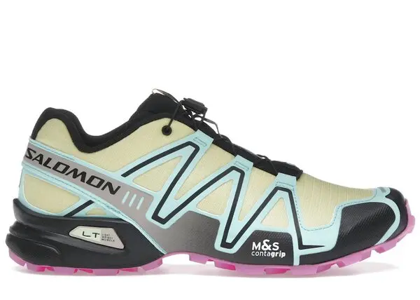 SALOMON Speedcross 3 Sneakers - Yellow Iris/iced Aqua/cyclamen