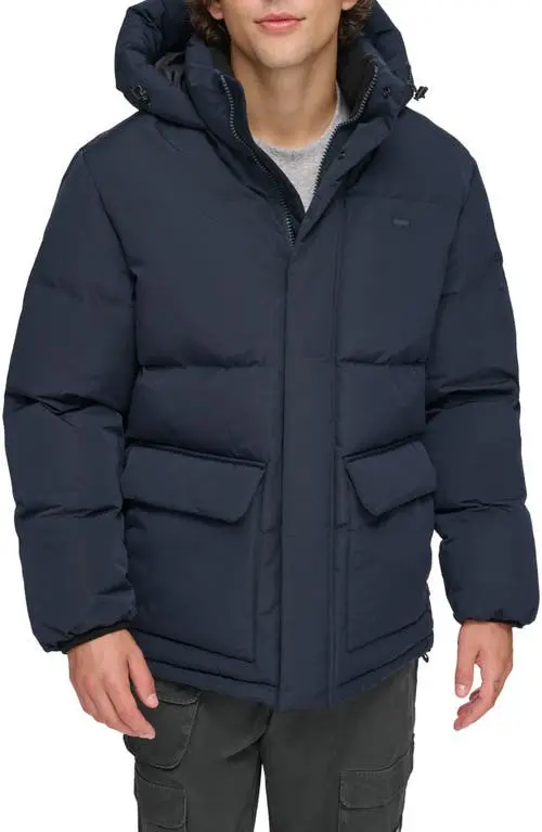 LEVI'S Arctic Cloth Heavyweight Parka - Navy