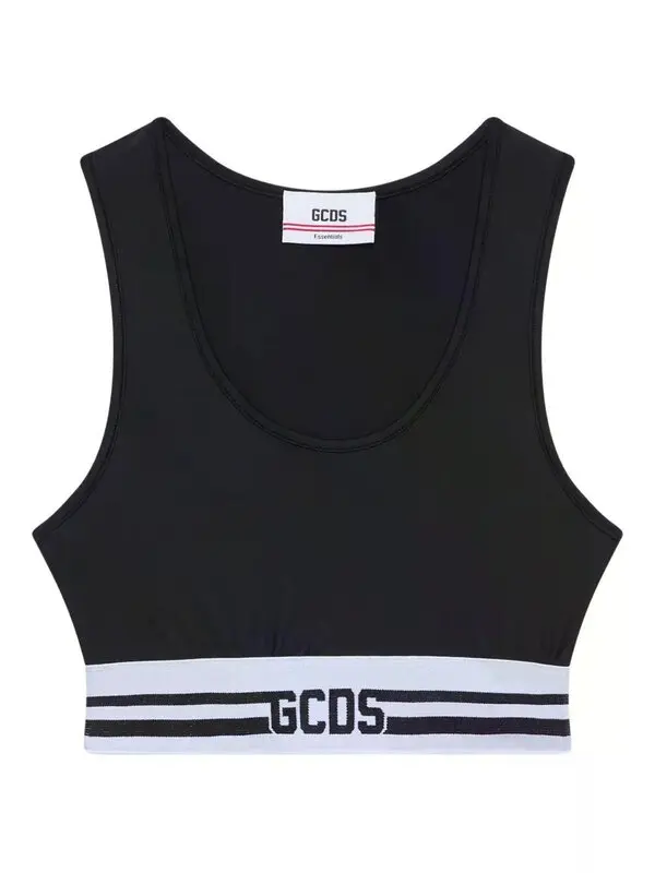 Gcds Logo-embellished Tank Top - Black