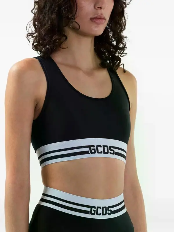 Gcds Logo-embellished Tank Top - Black