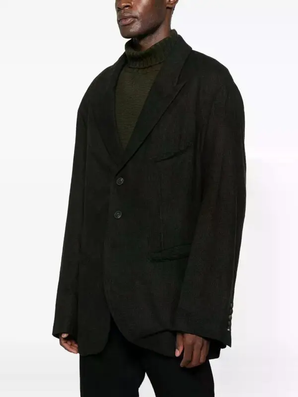 ZIGGY CHEN Virgin Wool-blend Blazer