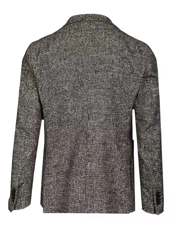 Tagliatore Mélange-effect Blazer - Grey