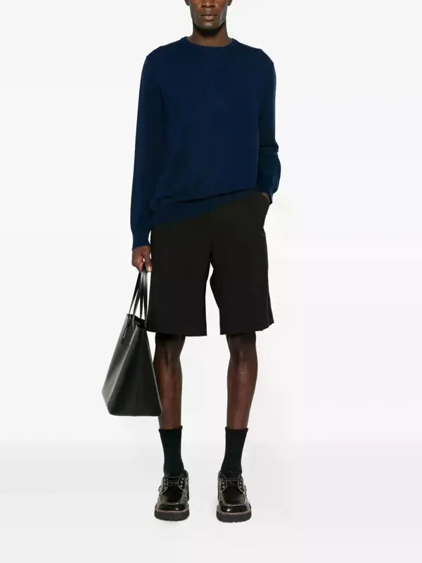 MC2 SAINT BARTH Logo-embroidered Crew-neck Jumper