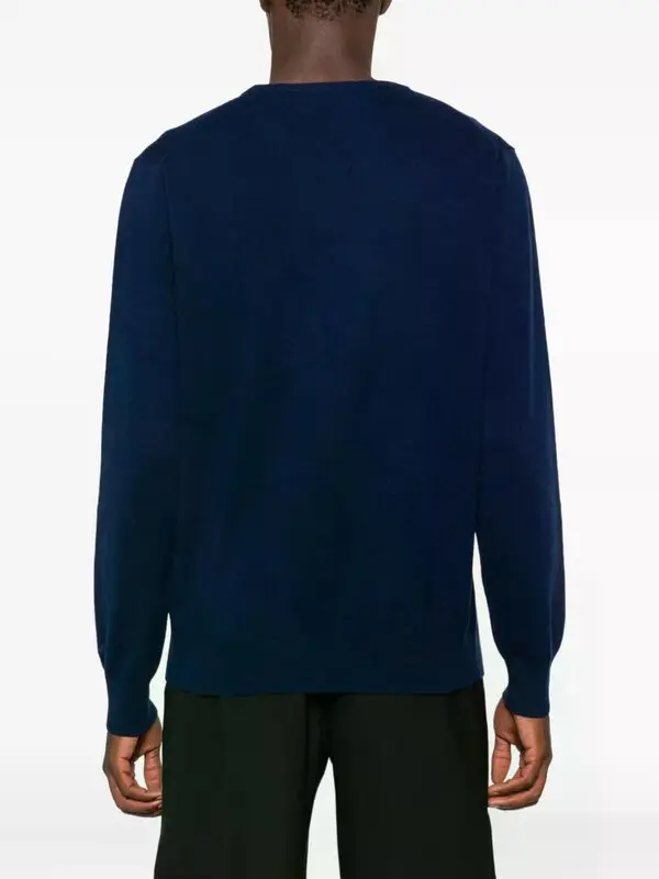 MC2 SAINT BARTH Logo-embroidered Crew-neck Jumper